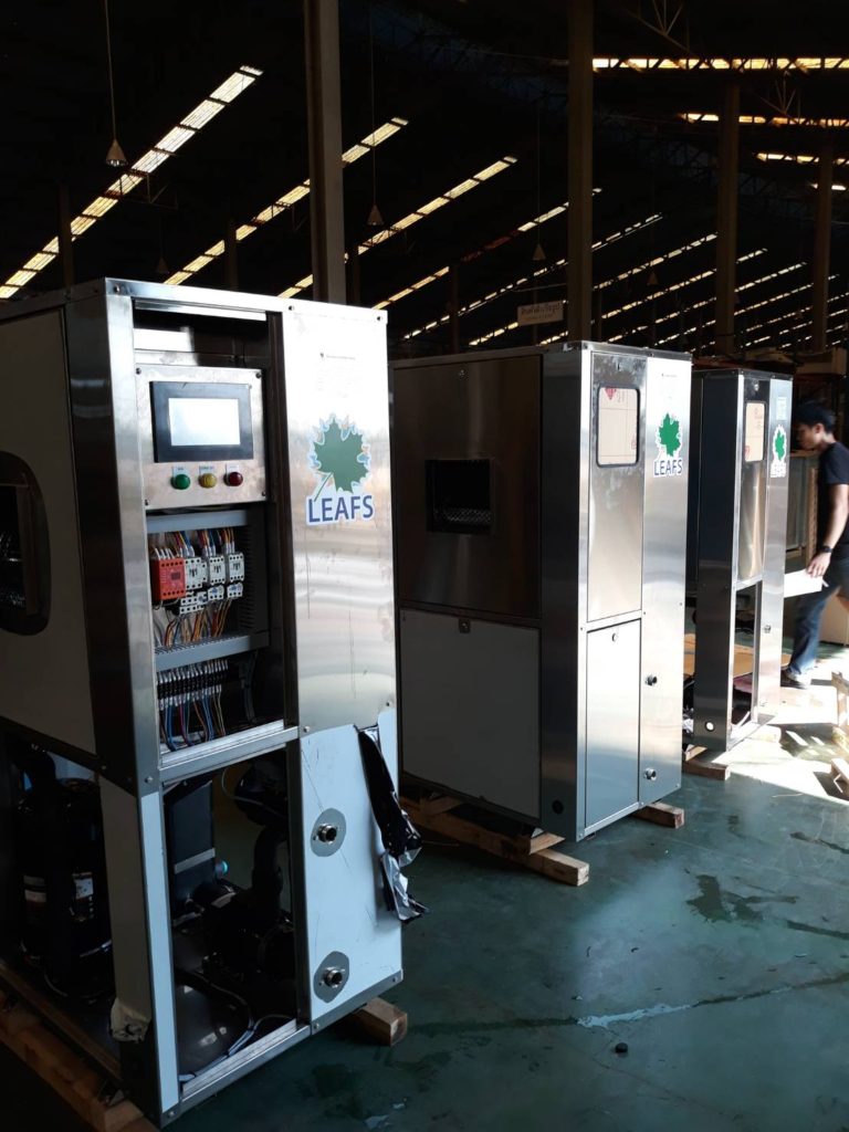 Heat pump production - LEAFS HEATPUMP